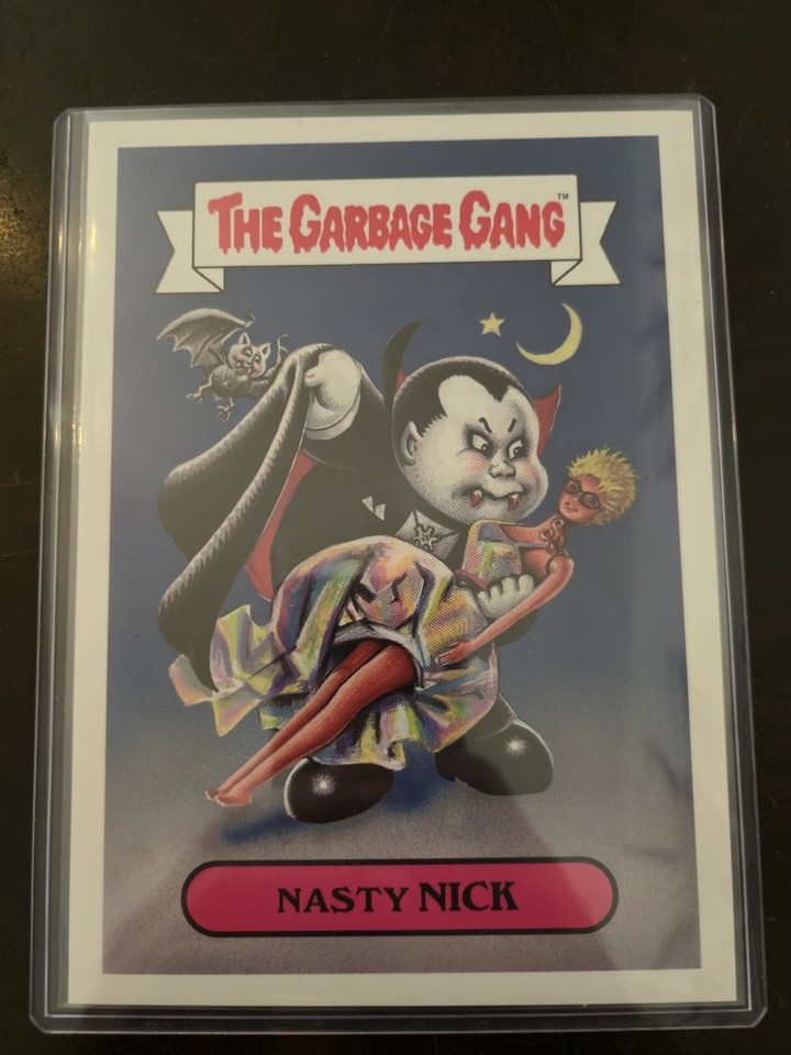 The Garbage Gang Adam Bomb Nasty Nick Giant Cards Foreign Legion GPK ...