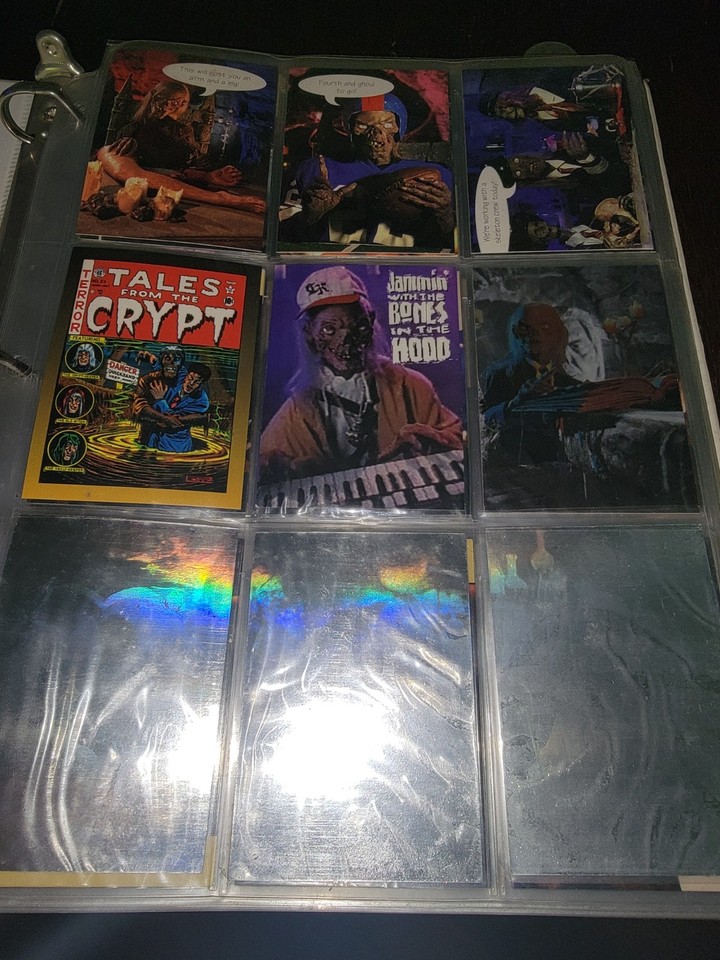 Tales From The Crypt Card Binder, Set, Promos, Holograms, Complete *LOOK* | eBay