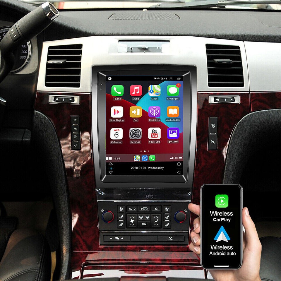 2007-2014 Cadillac Escalade FOR 9.7" Apple Carplay Car Stereo Radio ...