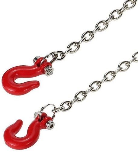 NHX RC 1:10 RC Crawler Accessories Tow Chain with Trailer Hook | eBay