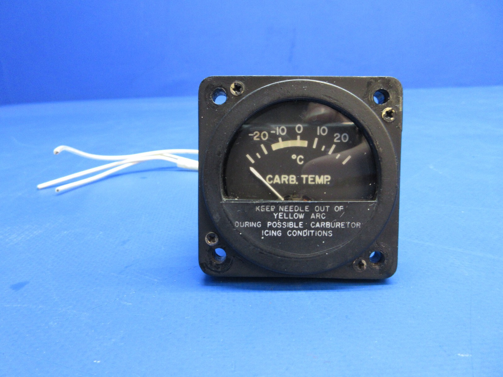 Cessna 172 / 172C Carburetor Temperature Indicator P/N 29-209 (0723-155 ...