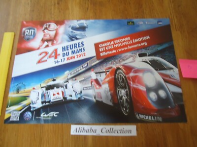 Original Poster 24 Hours of Le Mans 2012 ACO Poster The 24H B | eBay UK