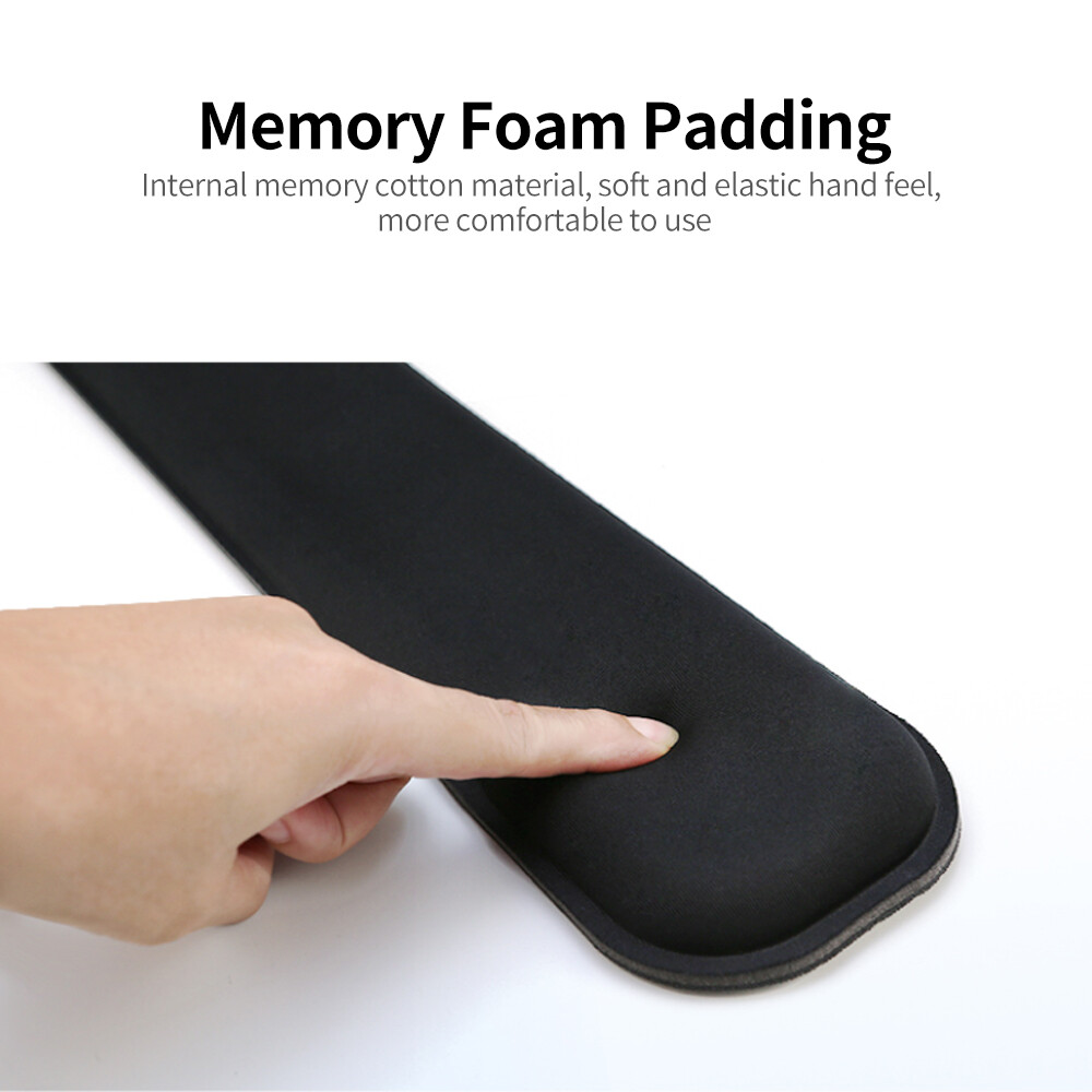 Memory Foam Keyboard Wrist Rest Office Gaming Keyboard Wrist Pad ...