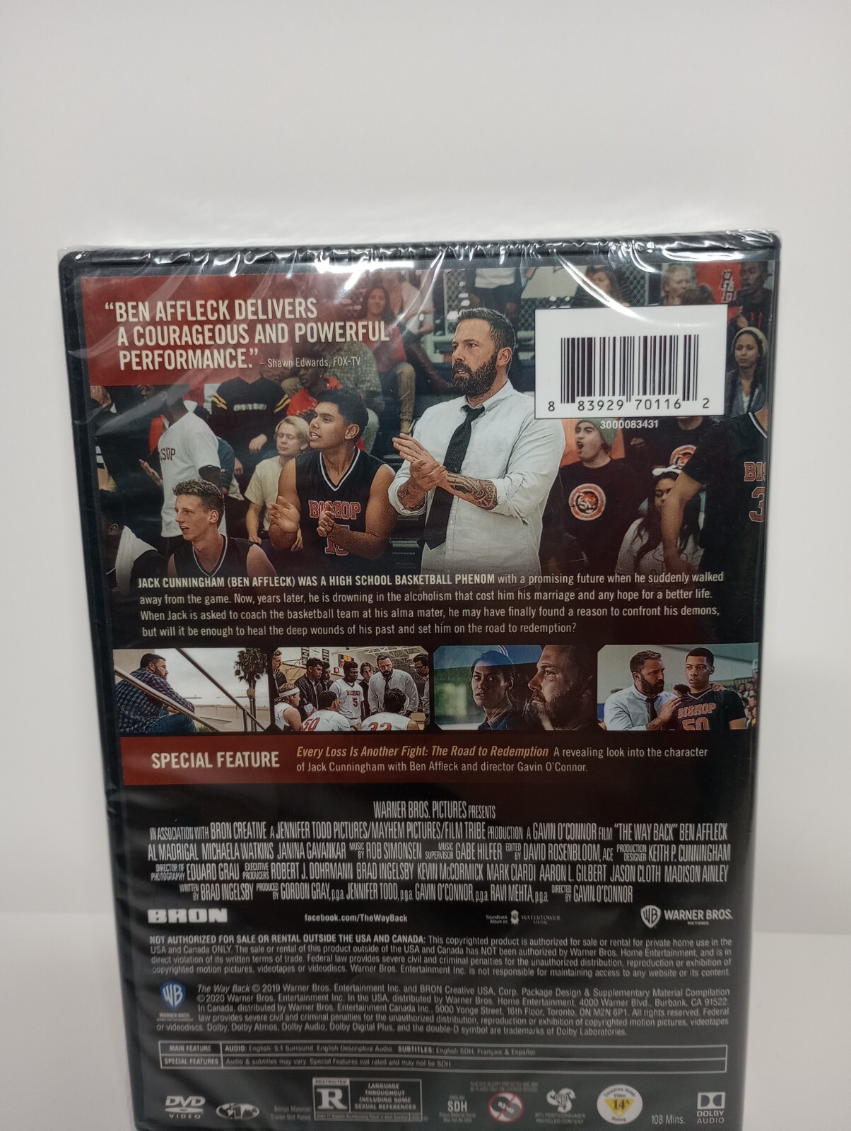 The Way Back (DVD, 2020) New Certified Fresh Rotten Tomatoes ...