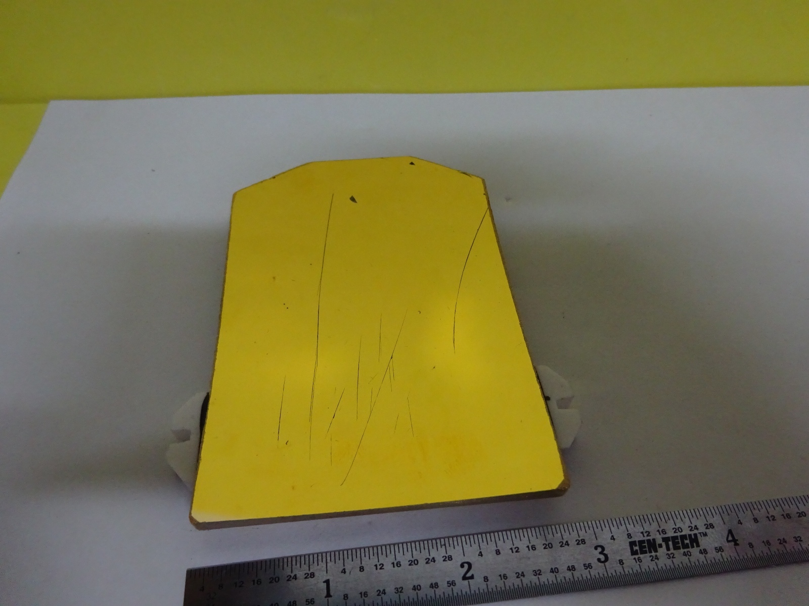 for parts OPTICAL GOLD PLATED MIRROR [scratched] LASER OPTICS AS IS BIN ...