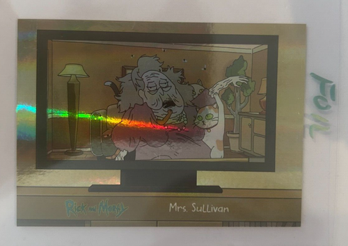 2018 Cryptozoic Rick And Morty Season 1 Mrs. Sullivan Foil Card | eBay