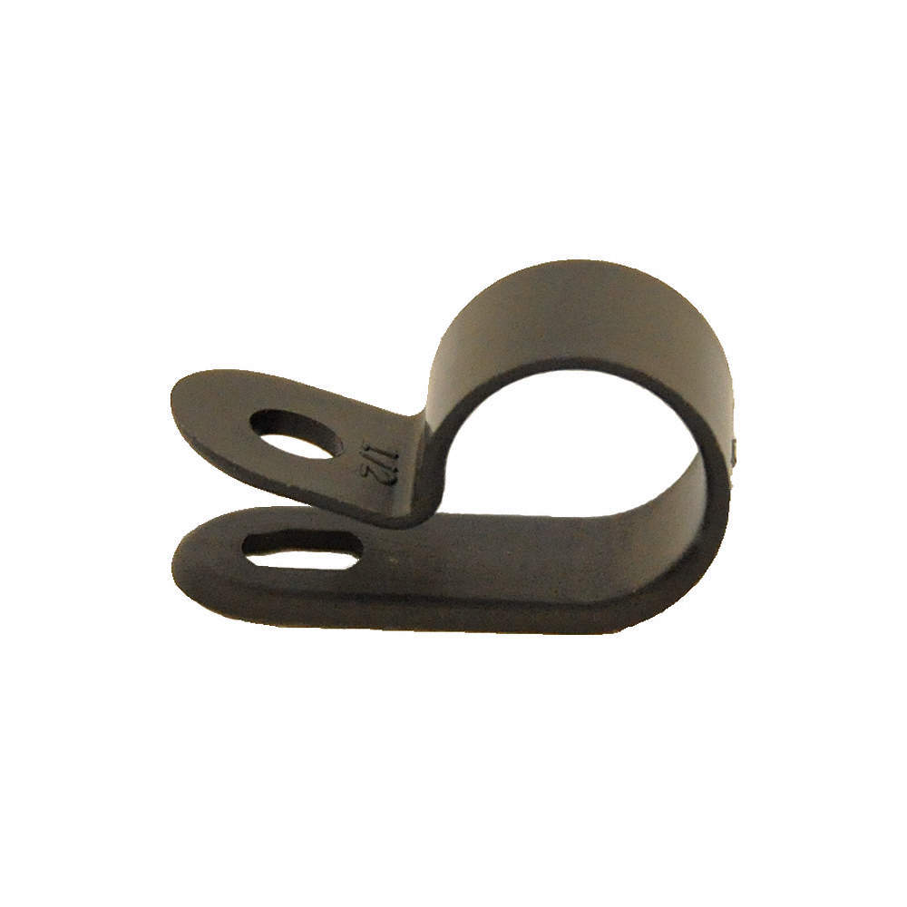DOLPHIN COMPONENTS CORP DC-3/8NB Cable Clamp 3/8 In Black PK100 for ...