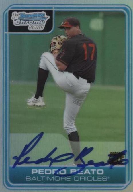 2006 Bowman Draft Picks & Prospects - Chrome Draft Picks Pedro Beato # ...