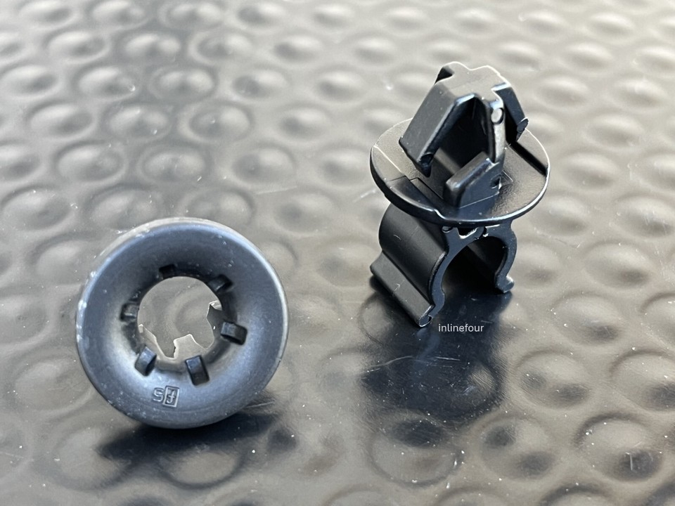 GENUINE OEM HONDA 16-21 CIVIC HOOD PROP STAY SUPPORT MOUNT GROMMET ...
