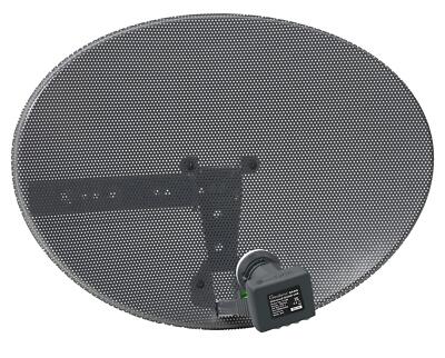 Sky Satellite Dish MK4 With Quad LNB For Sky / Sky HD / Freesat HD ...