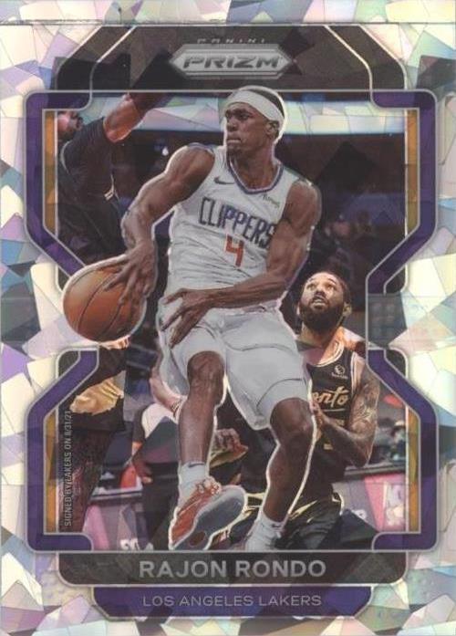 2021-22 Panini Prizm - Rajon Rondo #104 Ice Prizm for sale online | eBay