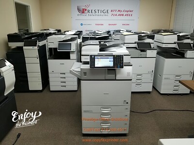 Ricoh MP 3054 Black/White Copier-Printer-Scanner Meter Count only 38k ...