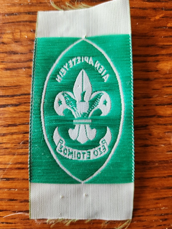 VTG GREEK scout Badge Ribbon | eBay