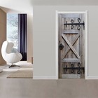 3D Door Stickers Wall Murals Decals Wallpaper Self Adhesive Vinyl Art ...