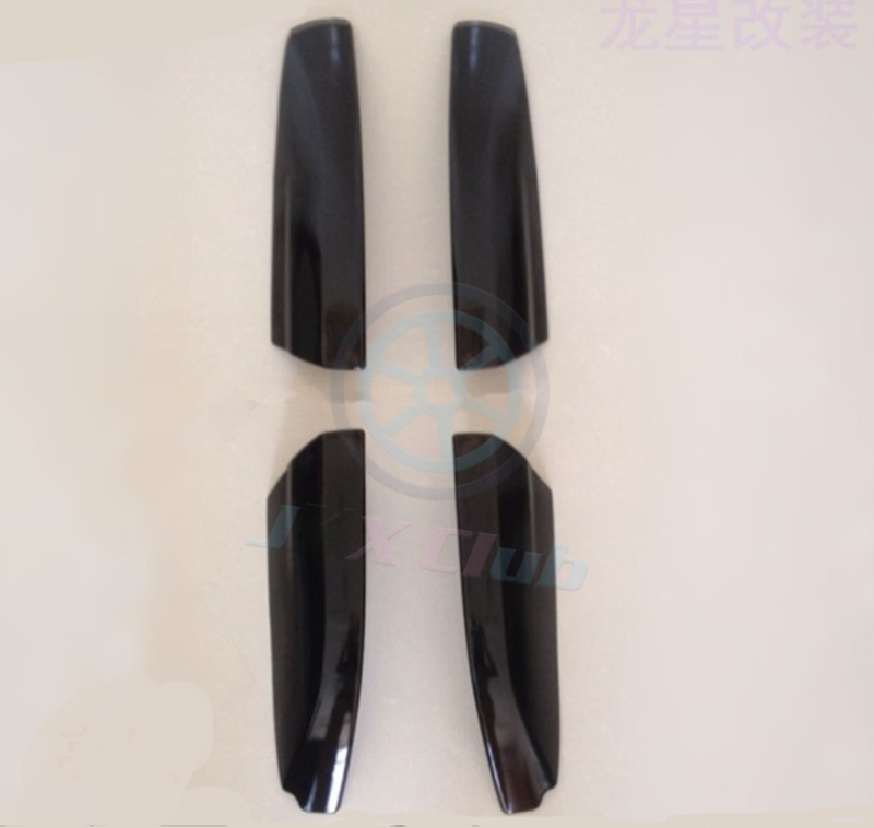 Black Roof Rack Rail End Cover Cap Replace j 4pc For Toyota Highlander ...