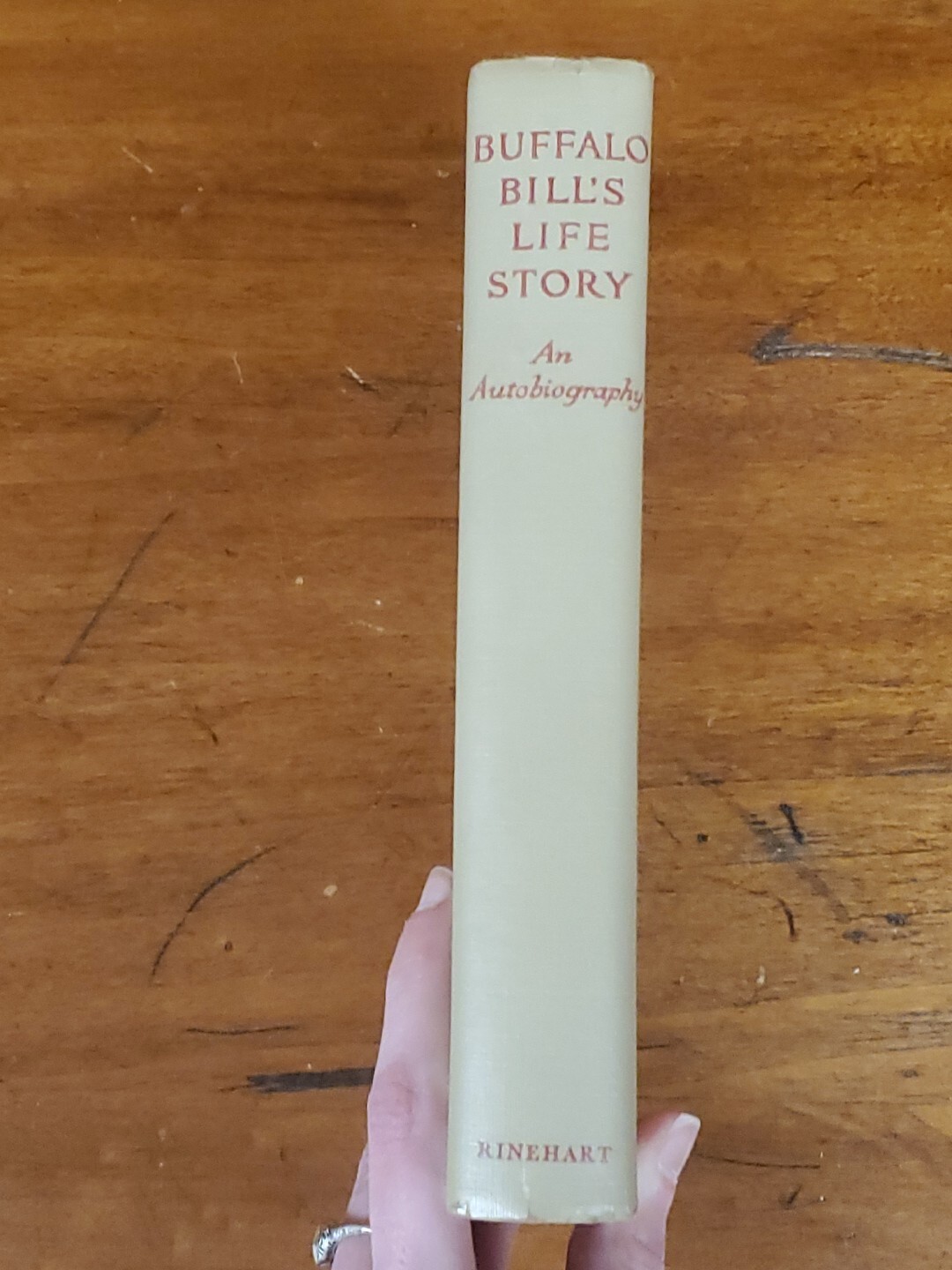 Autobiography of Buffalo Bill + Cabinet Card / 1920 First Ed ...