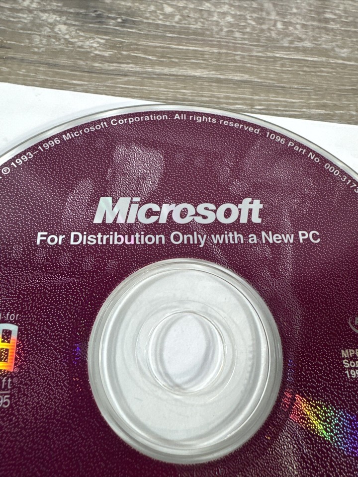 Vintage Microsoft Encarta 97 Encyclopedia- For Windows 95 on CD ROM ...