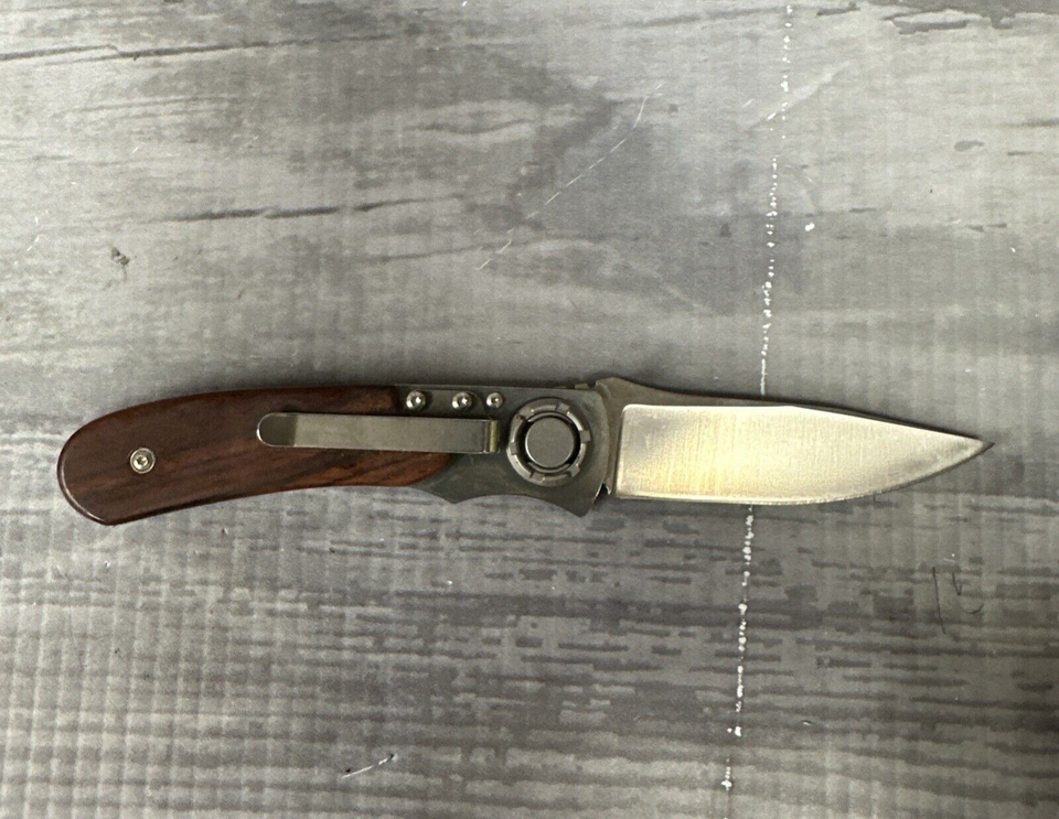 LONE WOLF PAUL PRANKSTER LM22750 POCKET KNIFE WITH COCOBOLO HANDLE | eBay