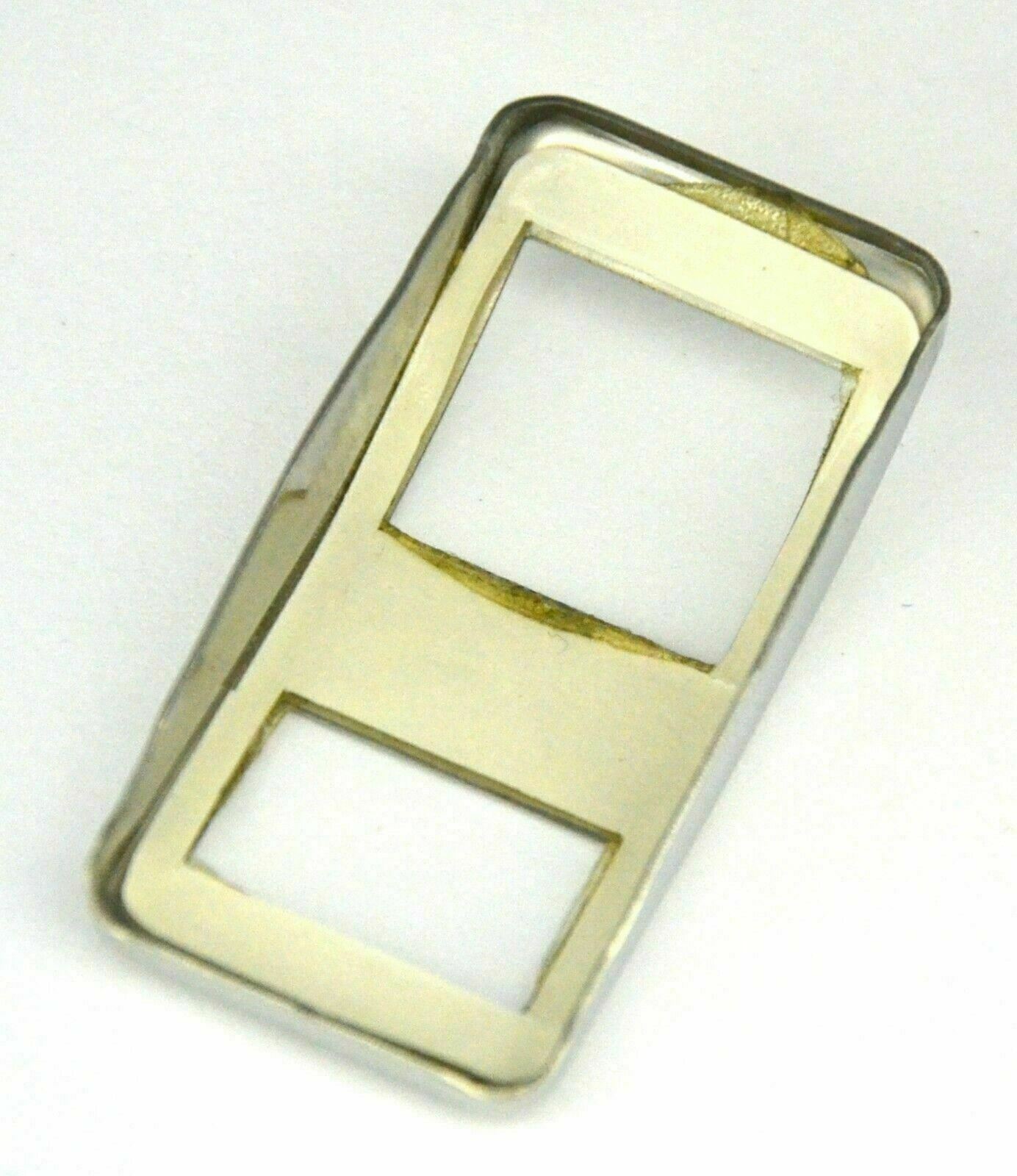 Switch trim rocker trans retarder stainless steel etched for Western ...