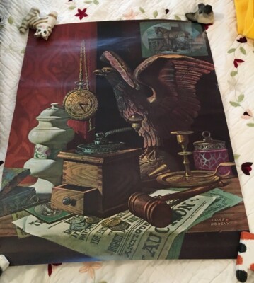 Vintage Luke Doheny Print Not So Long Ago 16” x 20” Very Good Condition ...