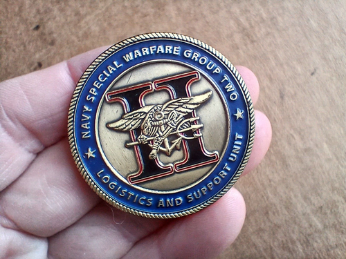 Challenge Coin NSWG 2 Naval Special Warfare Group Two - Navy Seals Team ...