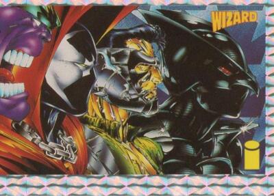 1992 Wizard Spawn Wetworks Shadow Hawk Promo Card #5 | eBay