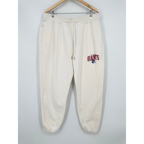 Abercrombie & Fitch New York Giants Sweatpants Fleece Logo Jogger Pants ...