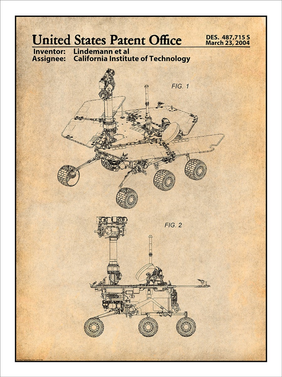 Nasa New Rover Blueprints