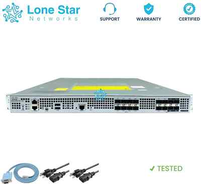 Cisco ASR1001-HX Router System, 8x10GE+8x1GE, 2x AC P/S | eBay