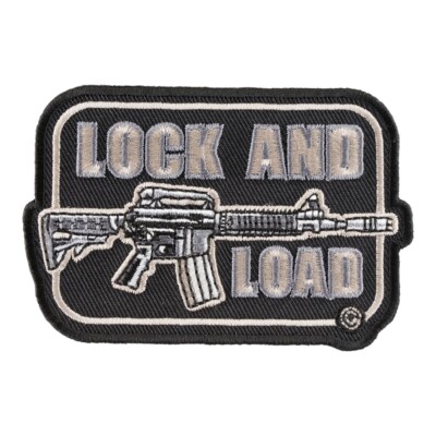 Lock And Load Assault Rifle Patch, Guns & Weapons Patches | eBay
