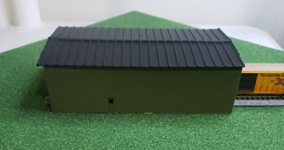 N Scale 1/160 3d Printed Warehouse/ Military Building Pull Thru Doors ...