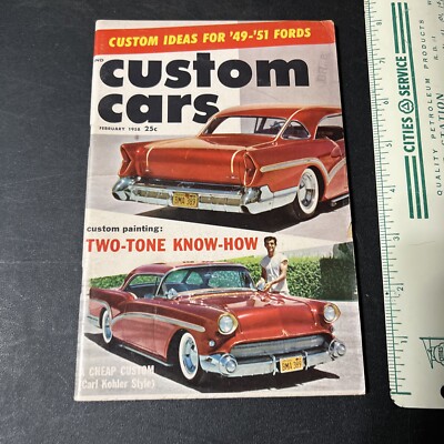 Vintage Auto Hot Rod Custom Magazine 1958 Custom Cars | eBay