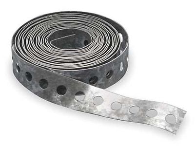 3/4 in. x 100 ft. Perforated Galvanized Steel Hanger Strap for ducts ...