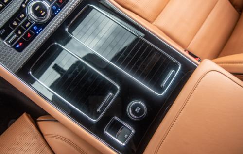 For Lincoln Aviator 2020-2021 Silver Steel Middle Console Gear Shift ...