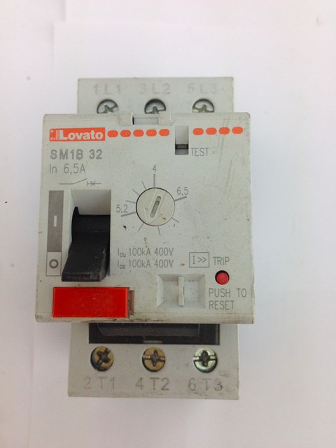 Lovato Electric SM1B32 Motor Circuit Breaker 4-6.5a for sale online | eBay