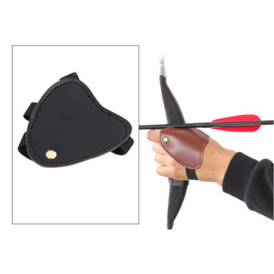 Archery Hand Guard Left Hand Shooting Glove for Traditional Recurve Bow ...