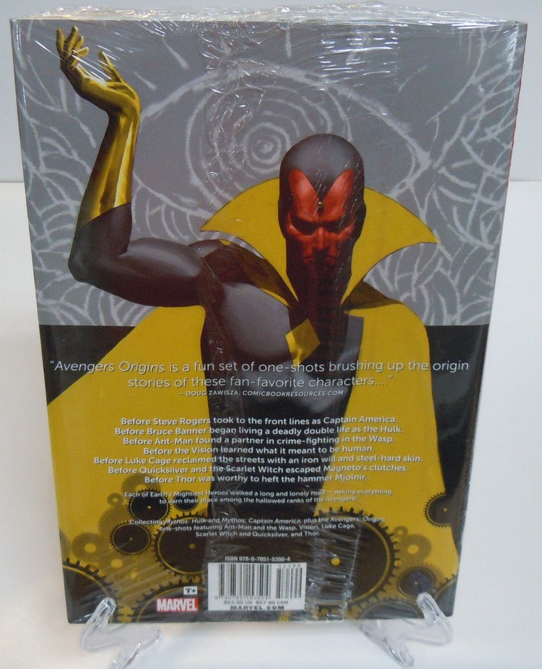 The Avengers: Mythos Hulk Captain America Marvel Comics HC Hard Cover ...