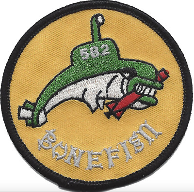 4.5" NAVY USS BOISE BONEFISH SS-582 EMBROIDERED PATCH | eBay