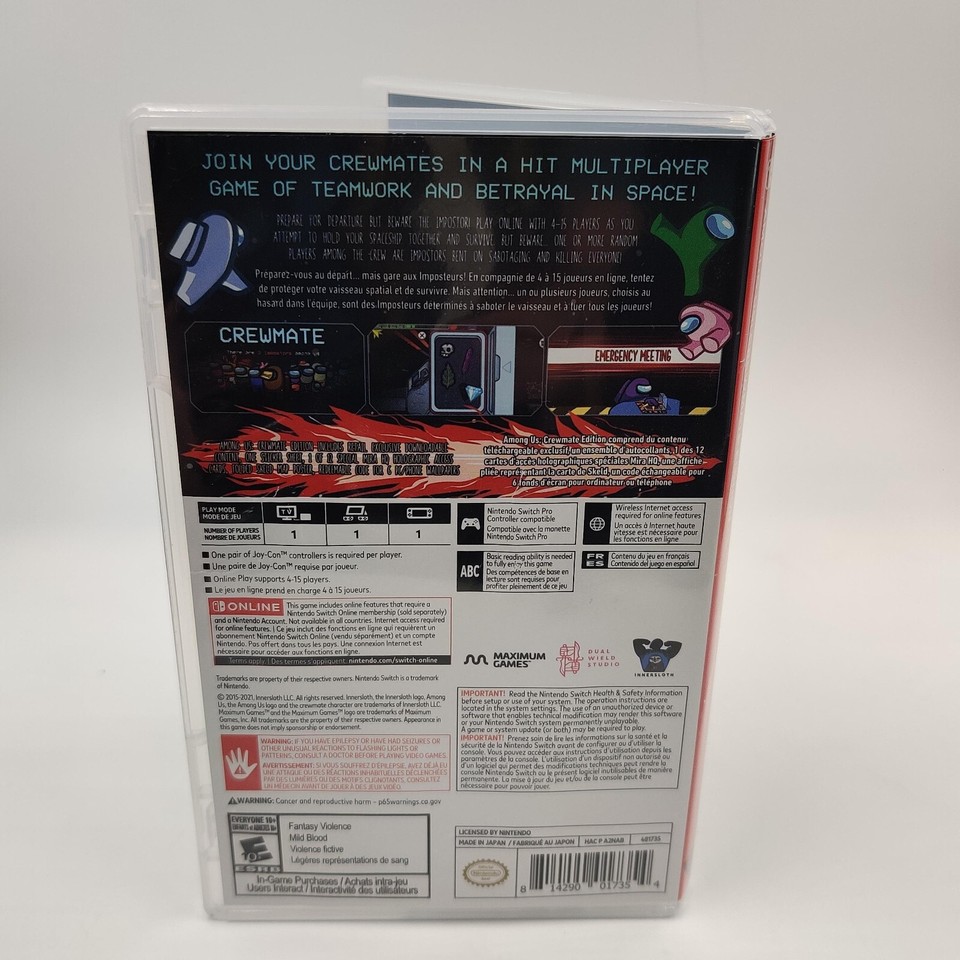 Nintendo Switch OEM Replacement Game Cases – Empty Case with Cover Art ...