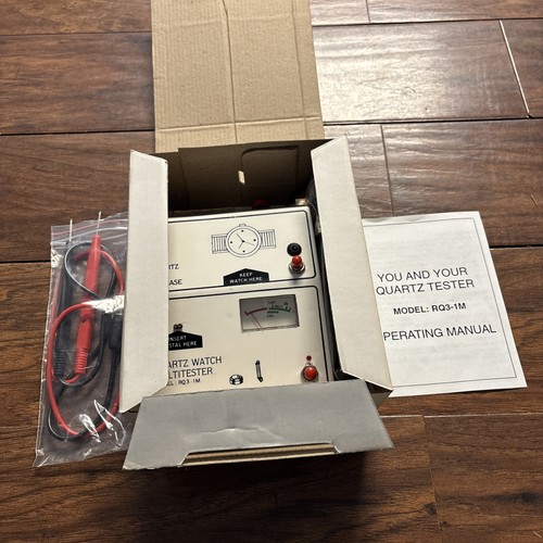 Quartz Watch Analyzer Detector Battery & Pulse Tester Watch Repair ...