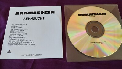 Rammstein Promo CD Acetate Sehnsucht Very Rare | eBay