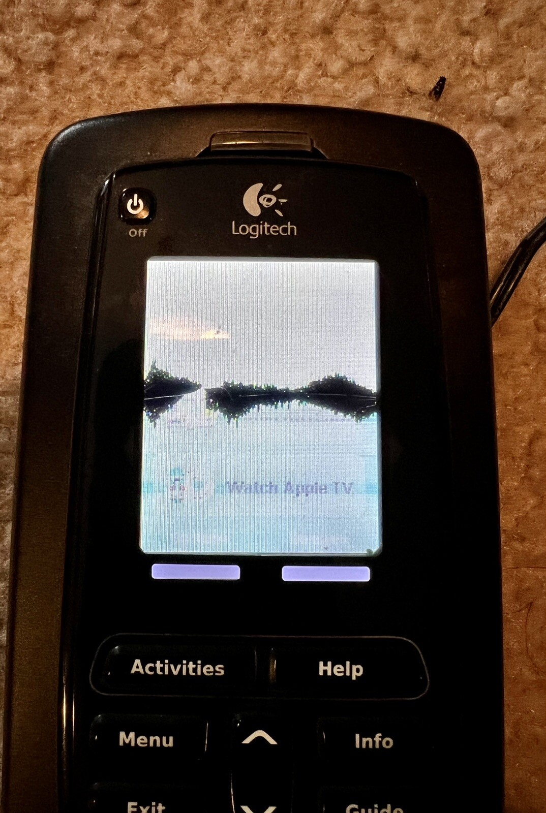 Logitech Harmony One Touch Screen Remote L-lw20 Charging Base Oem Power ...