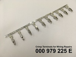 Audi VW Skoda Seat Porsche 10 x Wiring Crimp Repair Terminals Pins ...