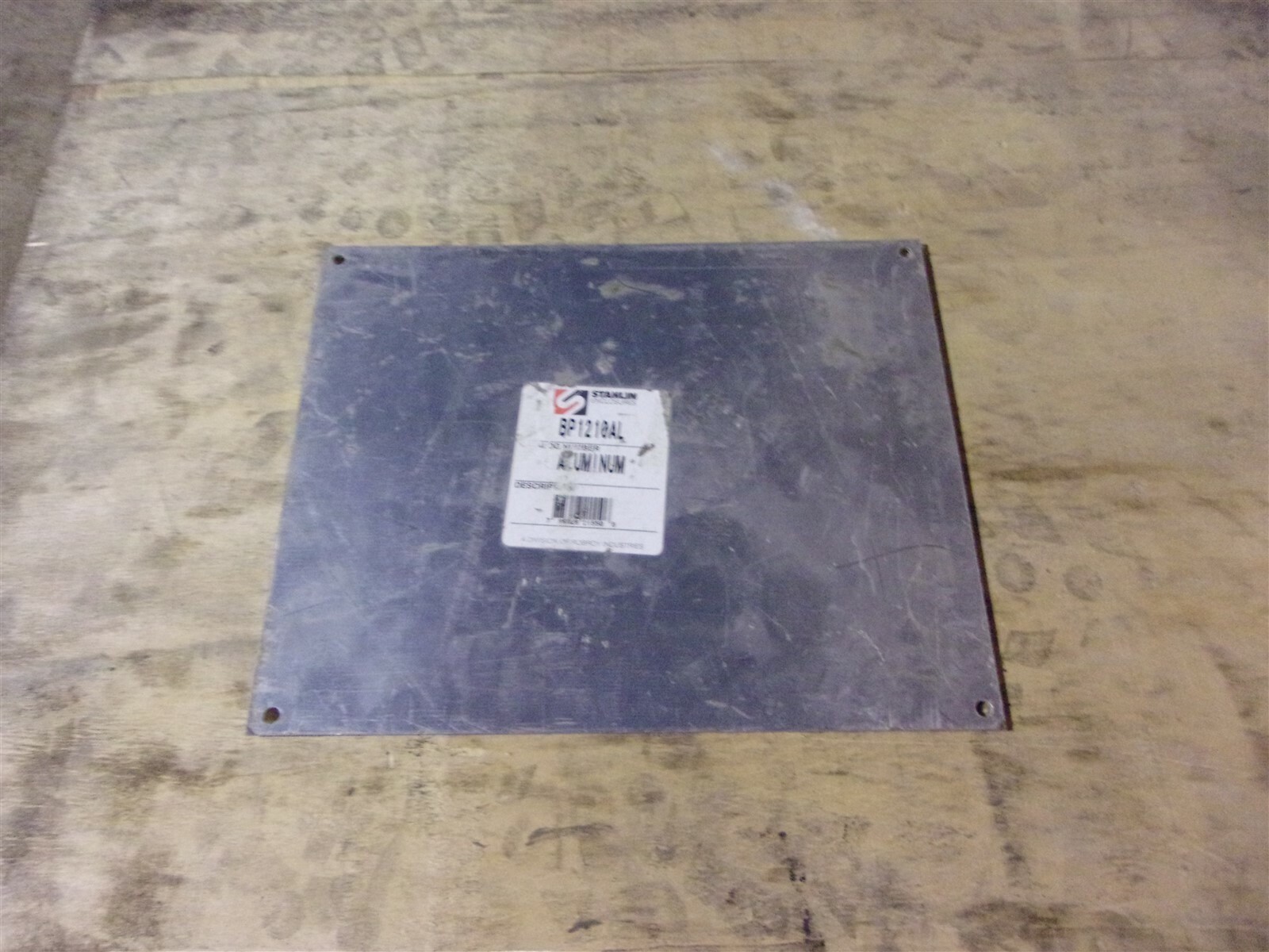 NEW Stahlin Enclosures BP1210AL Aluminum Plate Back Panel *FREE ...