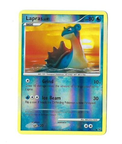 2009 Pokemon TCG Platinum #79/127 Lapras Reverse Holo | eBay