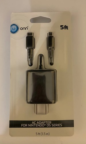ONN AC Adapter For Nintendo DS Series 5ft Cable New Sealed Packaging | eBay