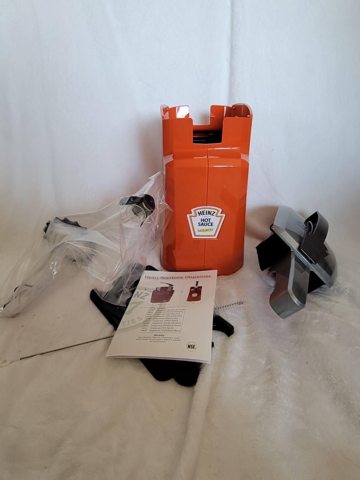 Heinz Keystone Hot Sauce Dispenser #9053. 1.5gal | eBay