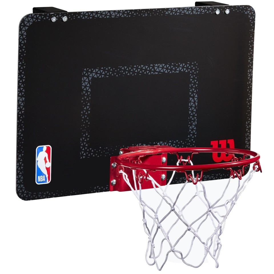 Basketball backboards Unisex, Wilson NBA Forge Team Mini Hoop, black ...