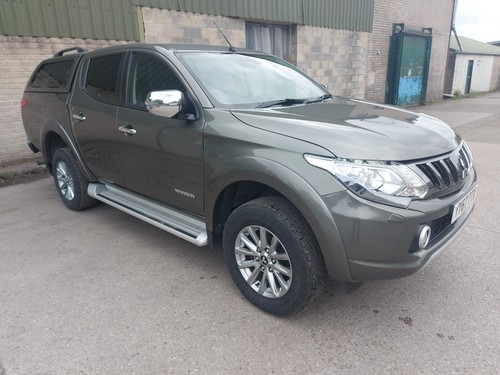 2017 MITSUBISHI L200 2.4 DI-DDC WARRIOR EURO 6 4WD LIGHT DAMAGED ...