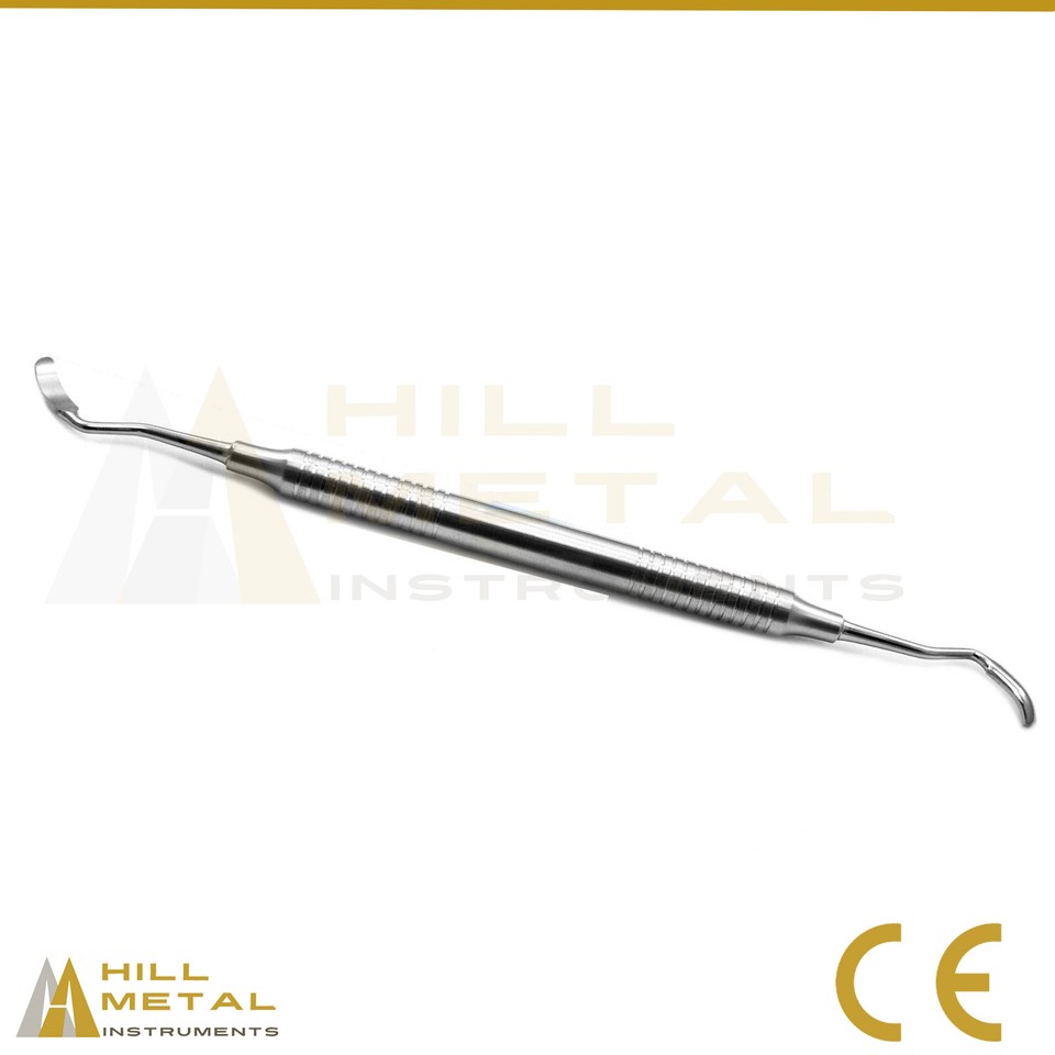 Bone Scraper Curved Elevator Periosteal Dental Grafting Surgical ...